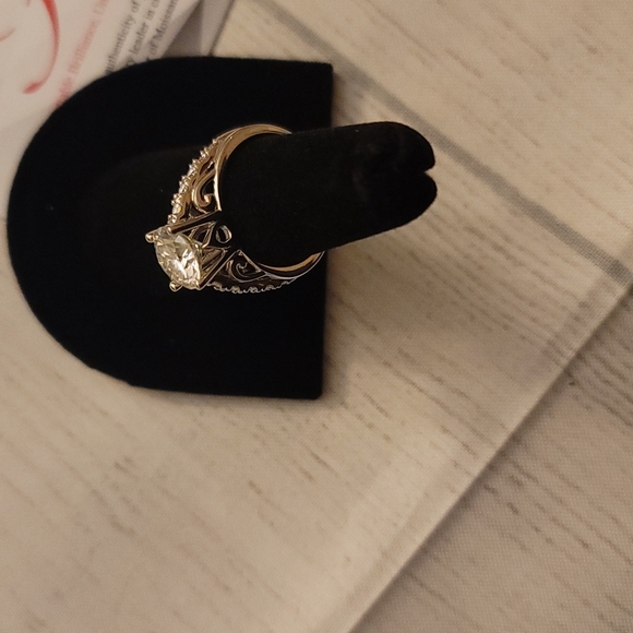 JTV | Jewelry | Moissanite Fire Ring | Poshmark